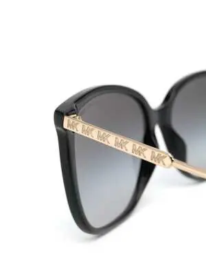 Michael Kors Logo-engraved Square-frame Sunglasses