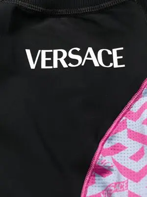 Versace La Greca High-waisted Leggings