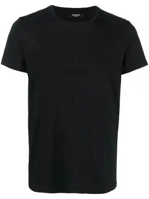 Balmain Logo-embossed Cotton T-shirt