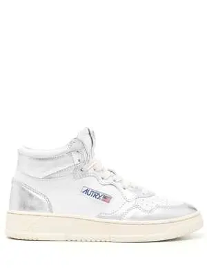 AUTRY Logo-patch Lace-up Sneakers