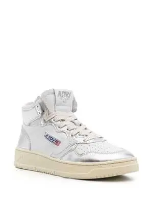 AUTRY Logo-patch Lace-up Sneakers