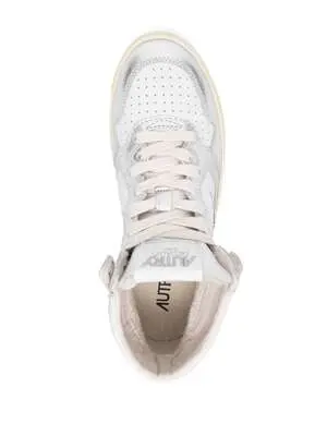 AUTRY Logo-patch Lace-up Sneakers
