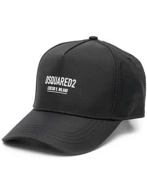 Dsquared2 Logo-print Baseball Cap - Black