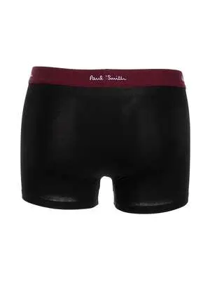 Paul Smith Logo-waistband Boxer Pack - Black