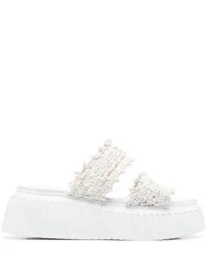 Agl Double-strap Sandals - White