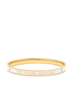Marc Jacobs Medallion Scalloped Bangle Bracelet