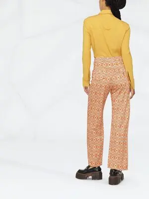 Colville Abstract-print Trousers