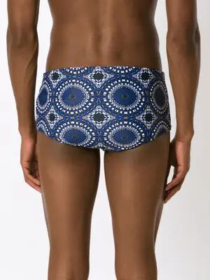 AMIR SLAMA Abstract Swimming Shorts