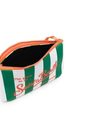 MC2 SAINT BARTH Striped Clutch Bag