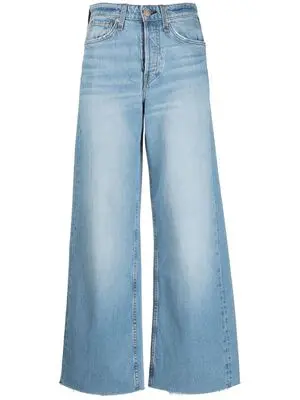 Rag & Bone High-rise Wide-leg Jeans