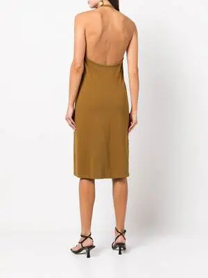 Khaite Mischa Cotton Midi Dress