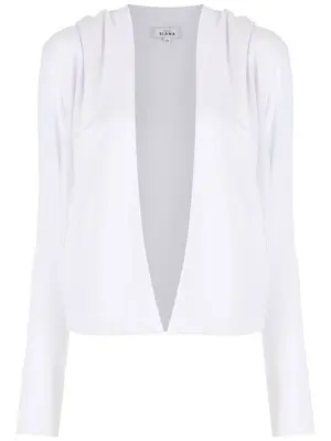 AMIR SLAMA Hooded Open-front Cardigan