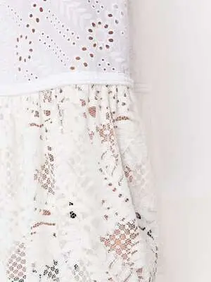AMIR SLAMA Broderie Anglaise Full Skirt