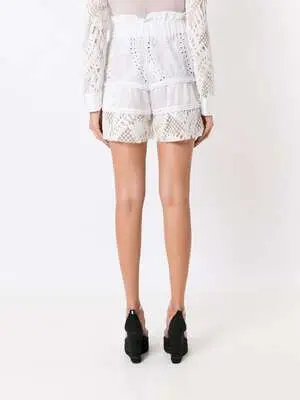 AMIR SLAMA Broderie-anglaise Shorts