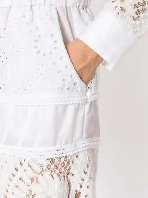 AMIR SLAMA Broderie-anglaise Shorts