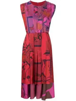 Ferragamo Crewneck Day Dresses