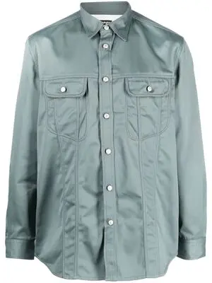 DIESEL® Twill Western Denim Shirt