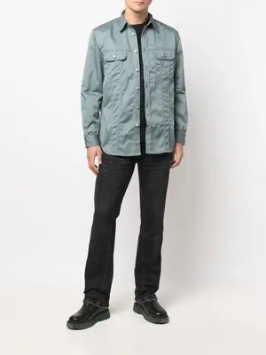 DIESEL® Twill Western Denim Shirt