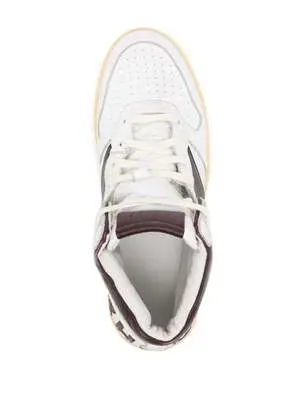 Rhude Logo High-top Sneakers - Red