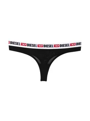 DIESEL Ufst-stars Thongs - Black