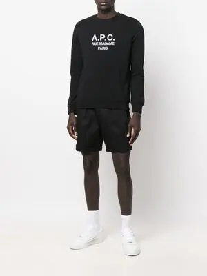 A.p.c. Logo-embroidered Sweatshirt