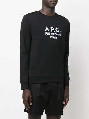 A.p.c. Logo-embroidered Sweatshirt