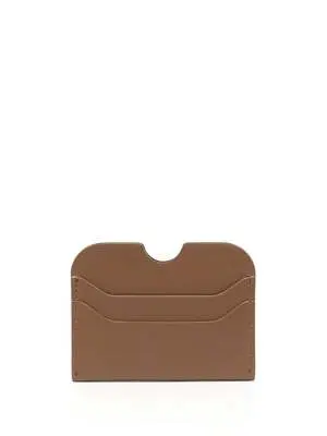 Acne Studios Logo-print Cardholder - Brown