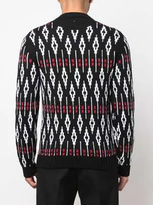 Valentino Garavani Intarsia-knit Virgin Wool Jumper