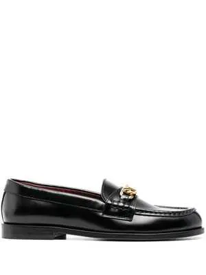Valentino Garavani Vchain Leather Loafers