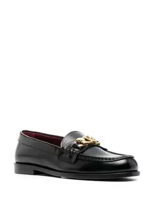 Valentino Garavani Vchain Leather Loafers