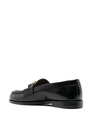 Valentino Garavani Vchain Leather Loafers