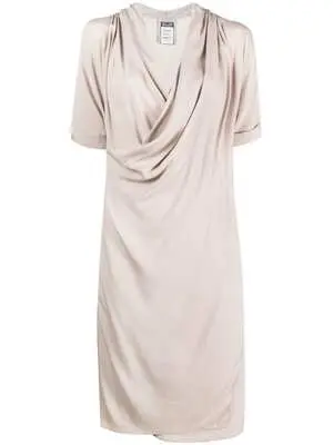 Kristensen Du Nord Draped Midi Dress
