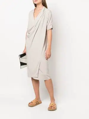 Kristensen Du Nord Draped Midi Dress