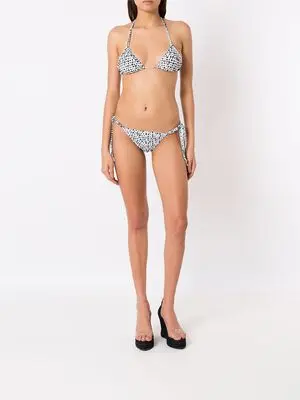 AMIR SLAMA Polka Dot-print Bikini