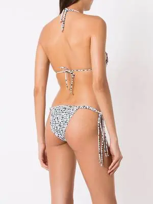 AMIR SLAMA Polka Dot-print Bikini