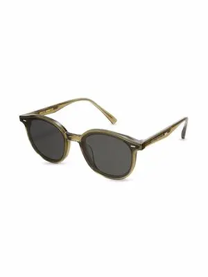 GENTLE MONSTER Obon Two Tone Round Sunglasses