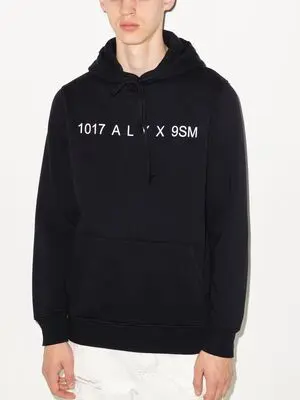 1017 Alyx 9sm Logo-print Drawstring Hoodie