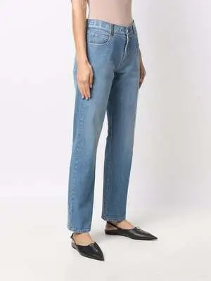Stella McCartney Salt & Pepper Logo Jeans