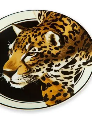 Dolce & Gabbana Leopard-print Dessert Plates