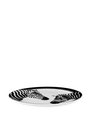 Dolce & Gabbana Zebra-print Porcelain Charger Plate