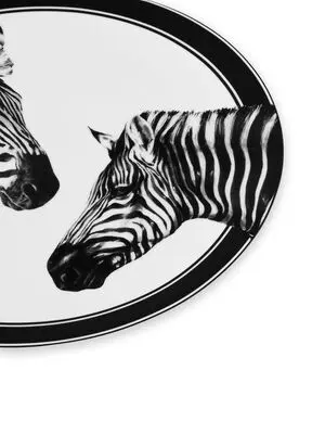 Dolce & Gabbana Zebra-print Porcelain Charger Plate