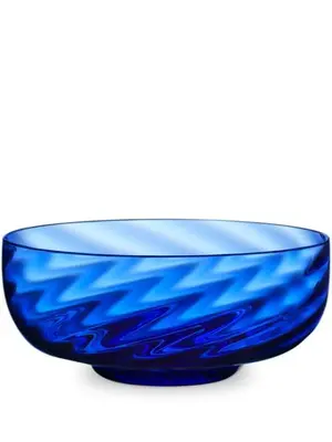 Dolce & Gabbana Murano Glass Hand-blown Ice Cream Bowls - Blue