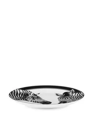 Dolce & Gabbana Zebra-print Porcelain Dinner Plates