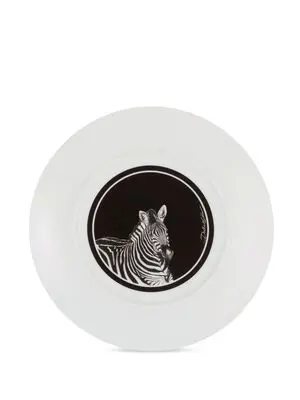 Dolce & Gabbana Zebra-print Porcelain Dinner Plates