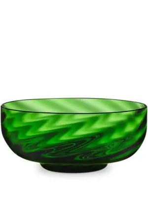Dolce & Gabbana Murano Glass Hand-blown Ice Cream Bowls - Green