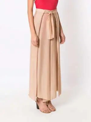 AMIR SLAMA Box-pleat Palazzo Pants
