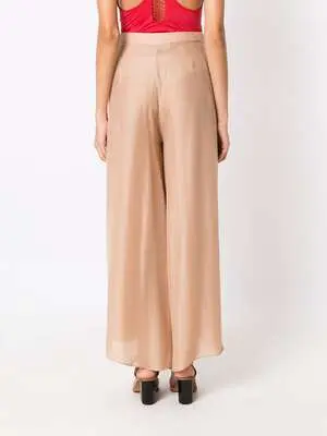 AMIR SLAMA Box-pleat Palazzo Pants