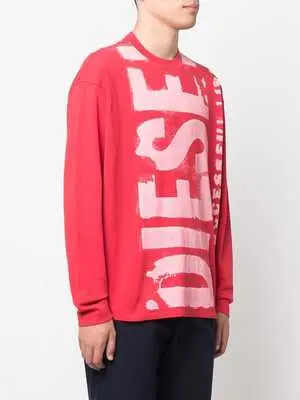 DIESEL® T-wasrib Logo-print T-shirt