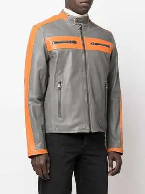 DIESEL® Panelled Zip-up Jacket