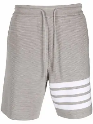 Thom Browne Ottoman Striped Track Shorts